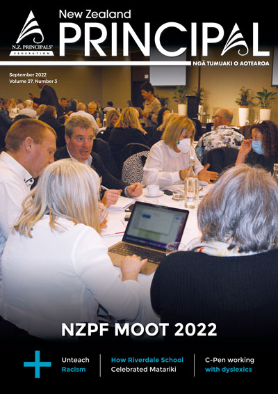 2022 Term 3 September Issue - New Zealand Principal Magazine